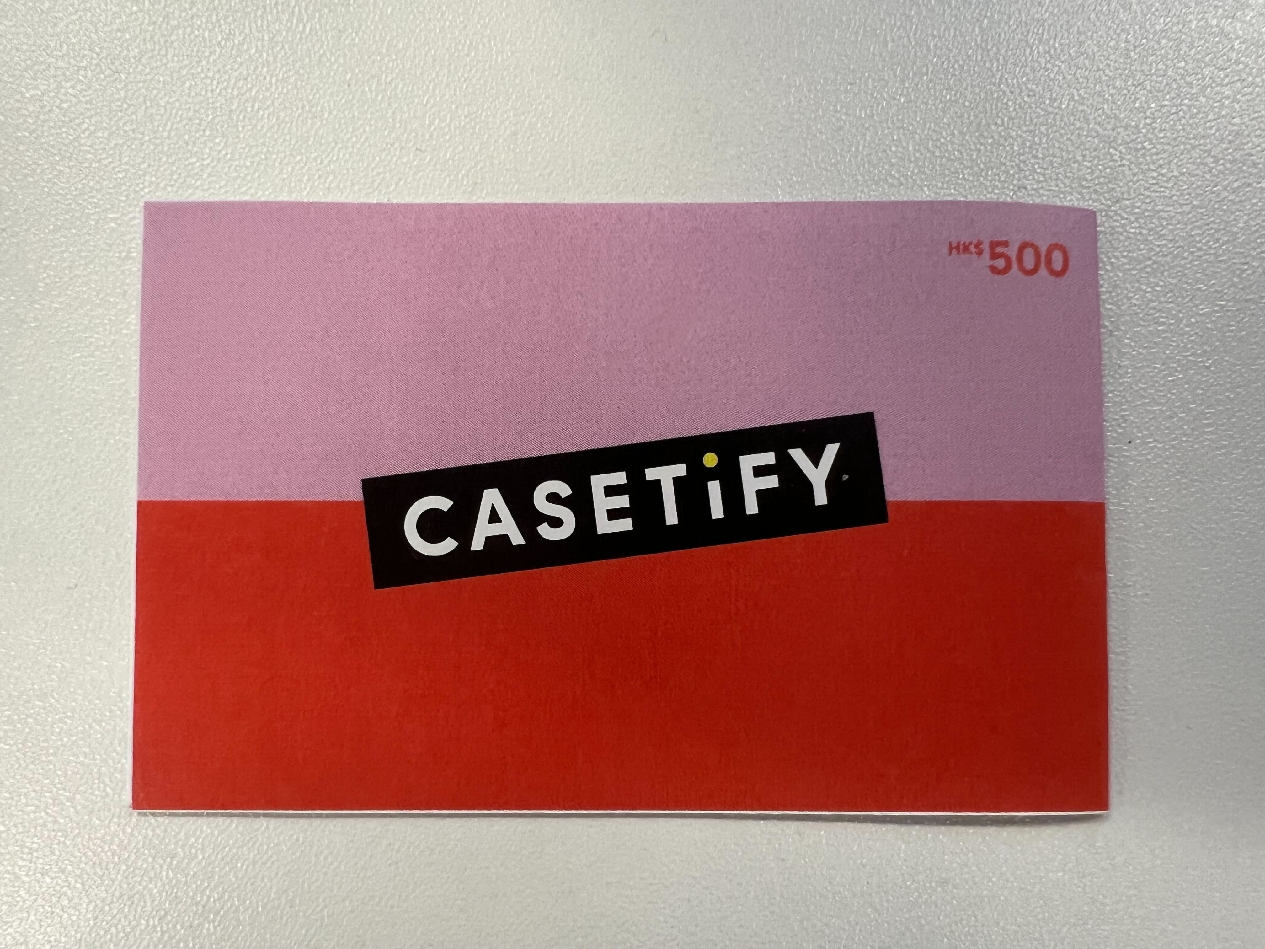 Retail Gift Card HKD 500 – CASETiFY (TH)