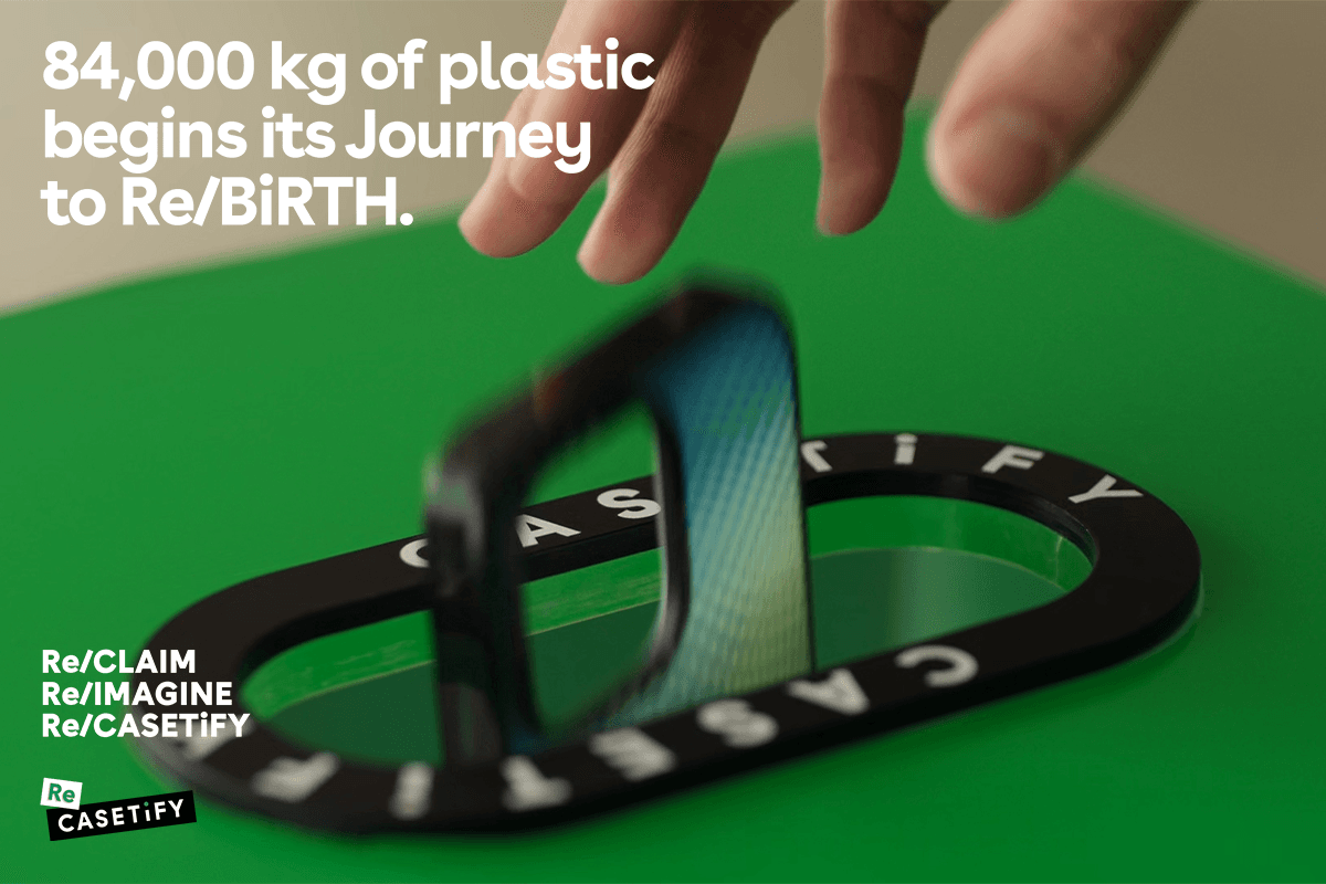 Journey to RE/BiRTH: How Re/CASETiFY™ Has Given New Life to 84 Tons of Old Phone Cases – CASETiFY
